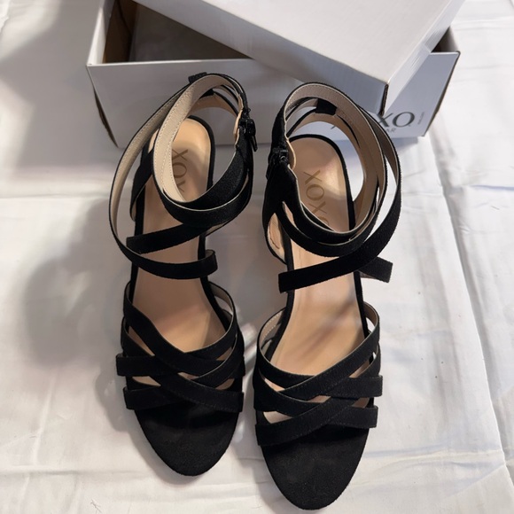 XOXO | Shoes | Xoxo Elegant Black Strappy Sandals | Poshmark